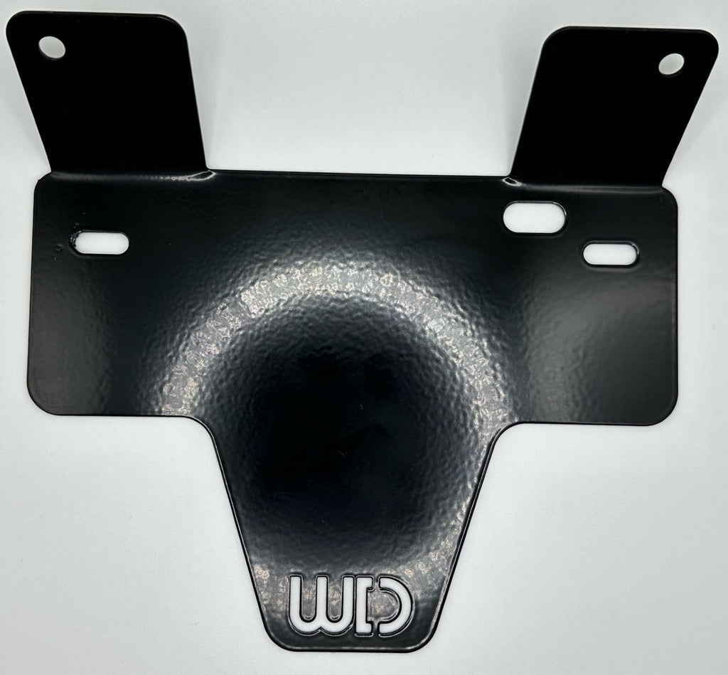 RZR XP 1000 chassis License Plate Bracket Side Mount - WD Electronics