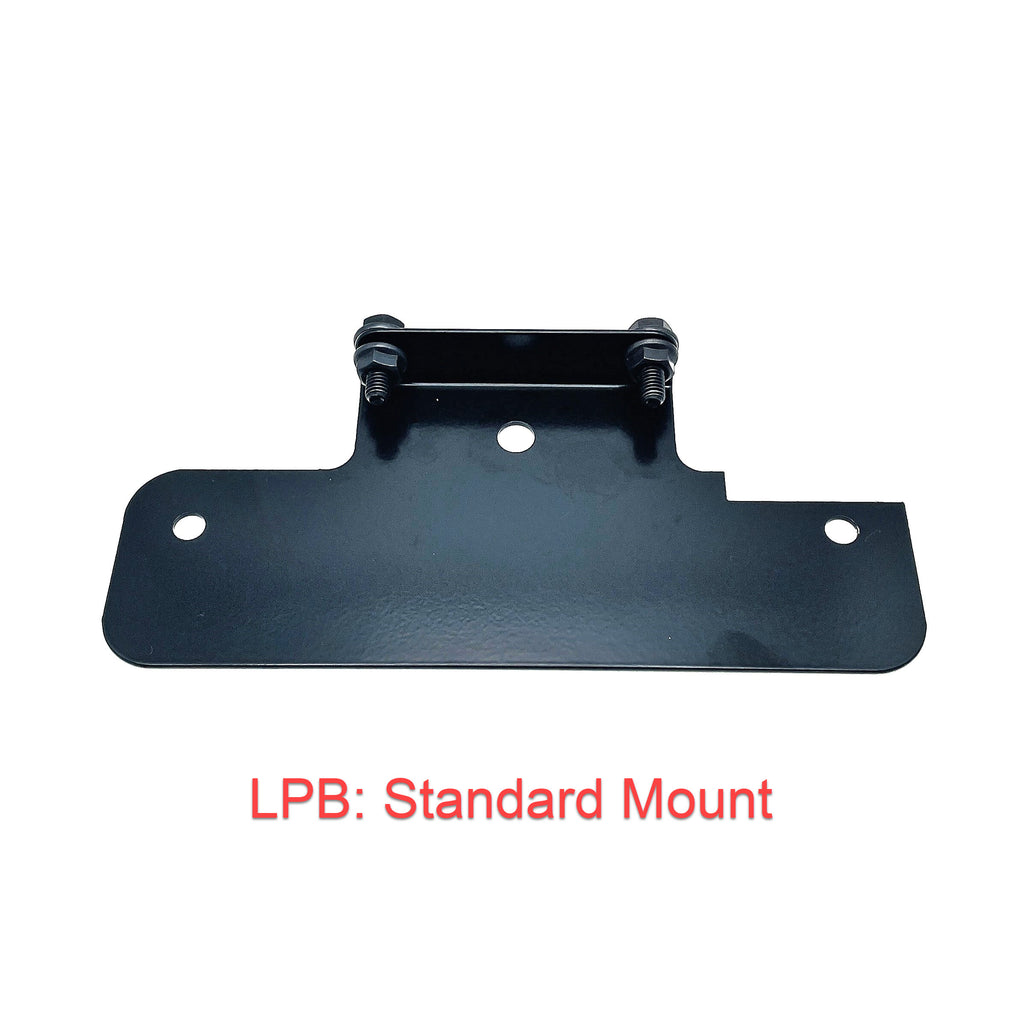 RZR XP 1000 chassis License Plate Bracket Side Mount - WD Electronics
