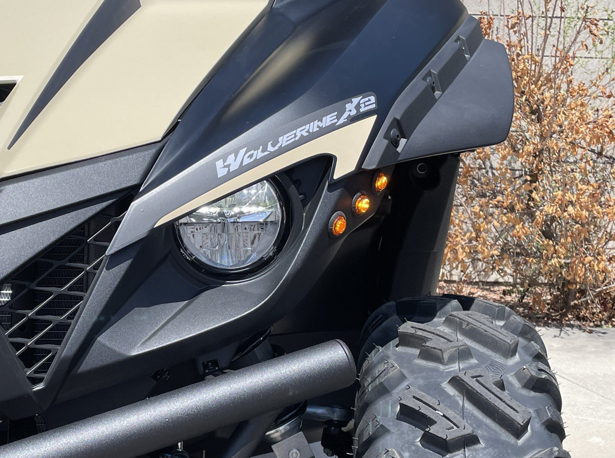 Yamaha Wolverine X2 (2018+) UTV Turn Signal Kit - LED – WD Electronics