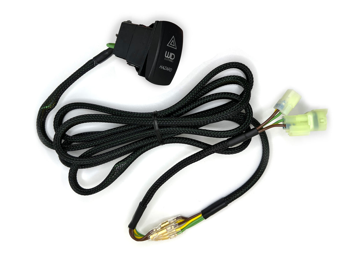 Standard Hazard Switch for Upper Roof Switch Panel – WD Electronics