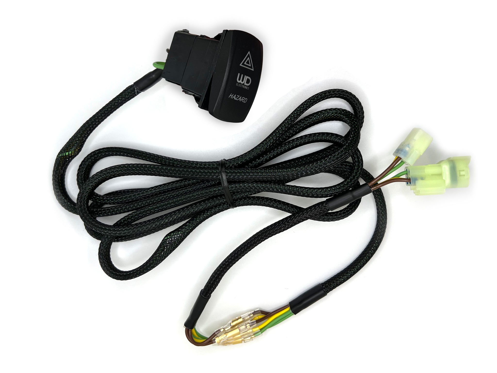 Standard Hazard Switch for Upper Roof Switch Panel - WD Electronics