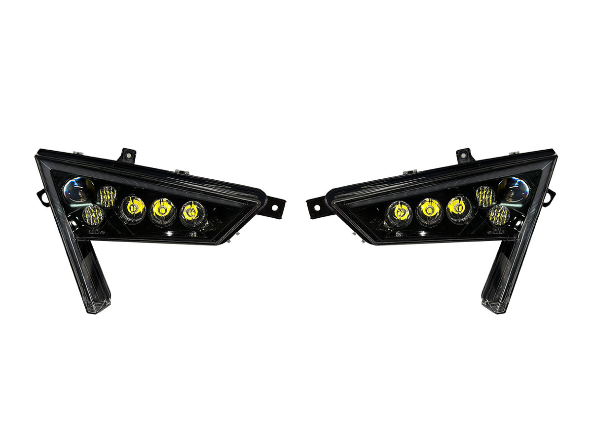 RZR Pro Headlights with Harness – WD Electronics